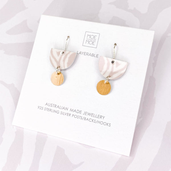 Murdie Earth Ecru Chalice Drop - Moe Moe Design