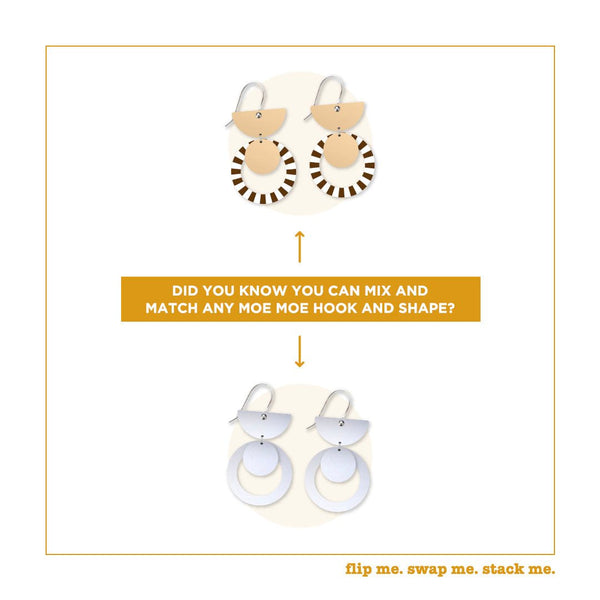 Basics Harmony Drop Earrings - Moe Moe Design